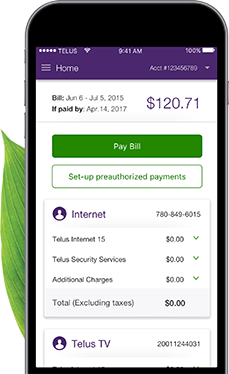 My Account App | Add-ons | Mobility | TELUS.com
