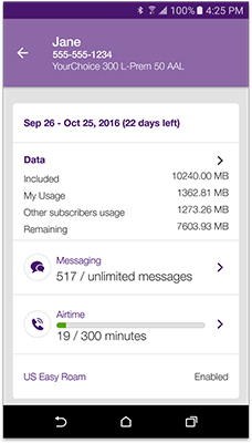 My Account App | Add-ons | Mobility | TELUS.com